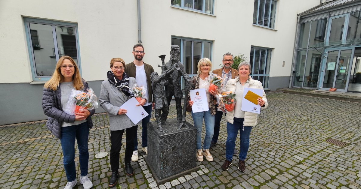 Gleich vier Dienstjubiläen bei der Gemeinde Elz | Startseite